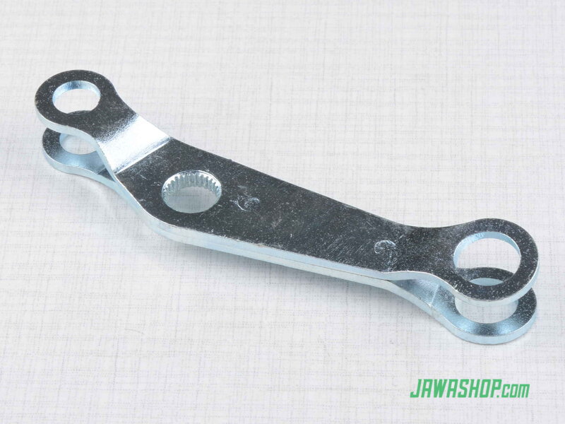 Brake arm lever (duplex) (Jawa CZ 125 175 250 350) - JawaShop.com