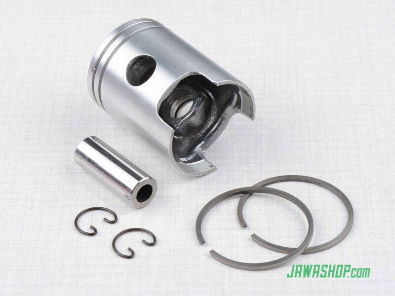 Piston set 38.00 - 40.00mm, pin 10mm (Jawa 50 Pionyr 550) - JawaShop.com