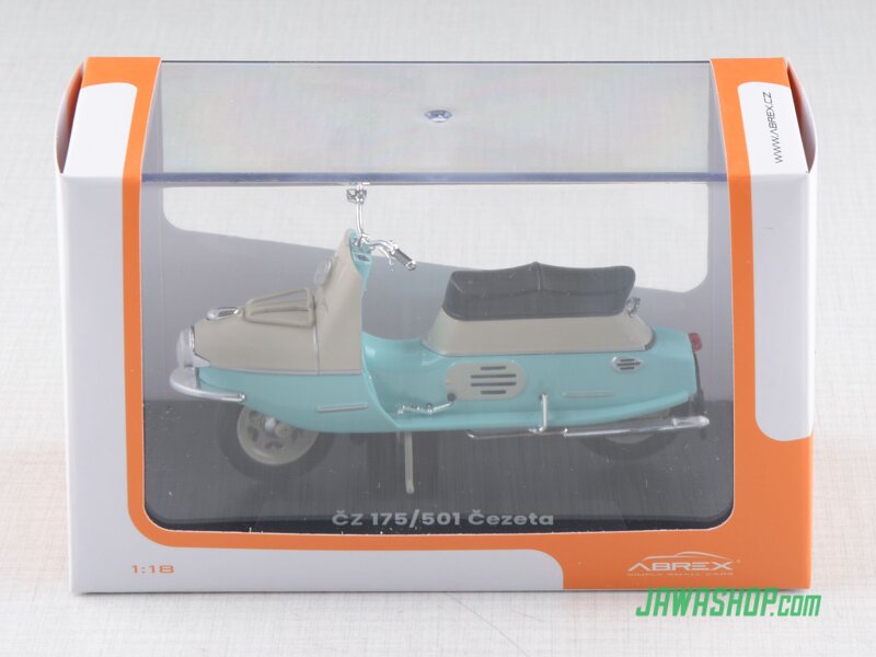 1:18 scale model CZ 175 scooter 501) - JawaShop.com