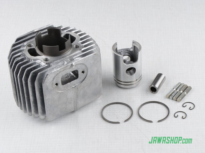Cylinder 60cc with piston complete (Jawa 50 Pionyr 20 21 23) - JawaShop.com