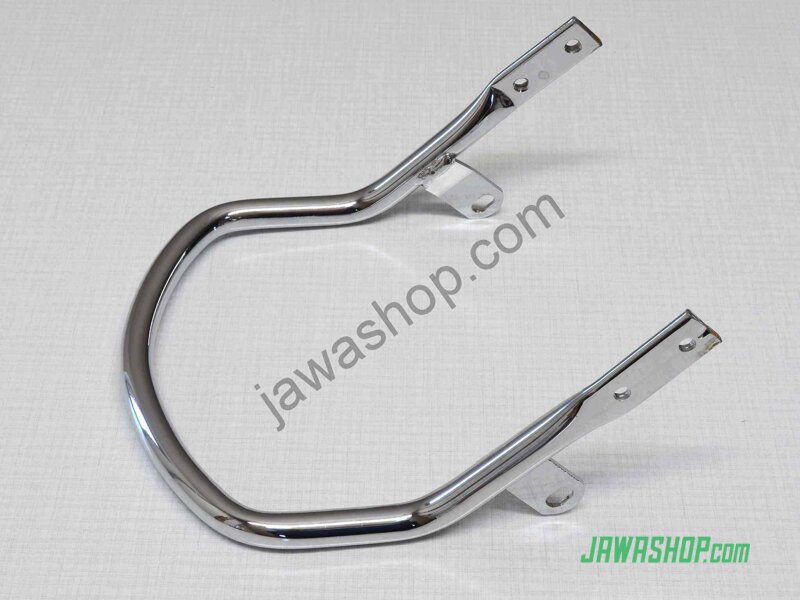 Handle - rear, chrome (Jawa CZ 125 175 250 350 Kyvacka) - JawaShop.com